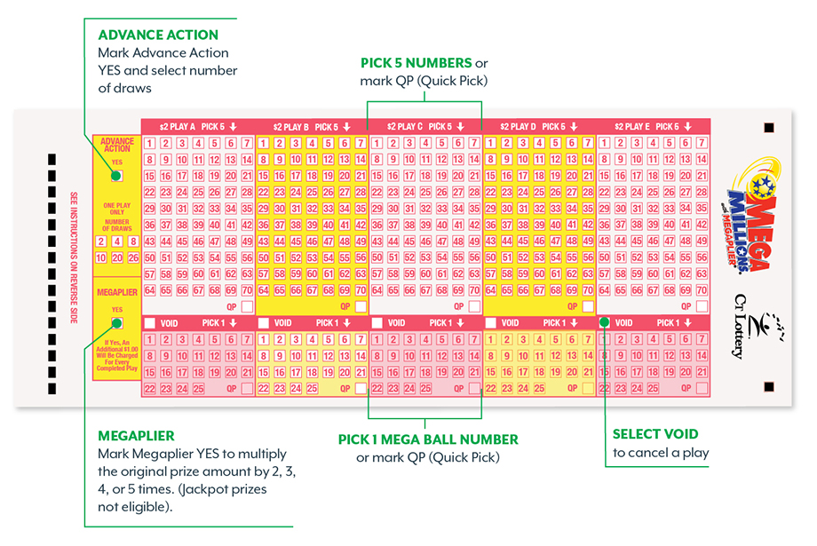 CT Lottery Official Web Site - Mega Millions - Check My Numbers