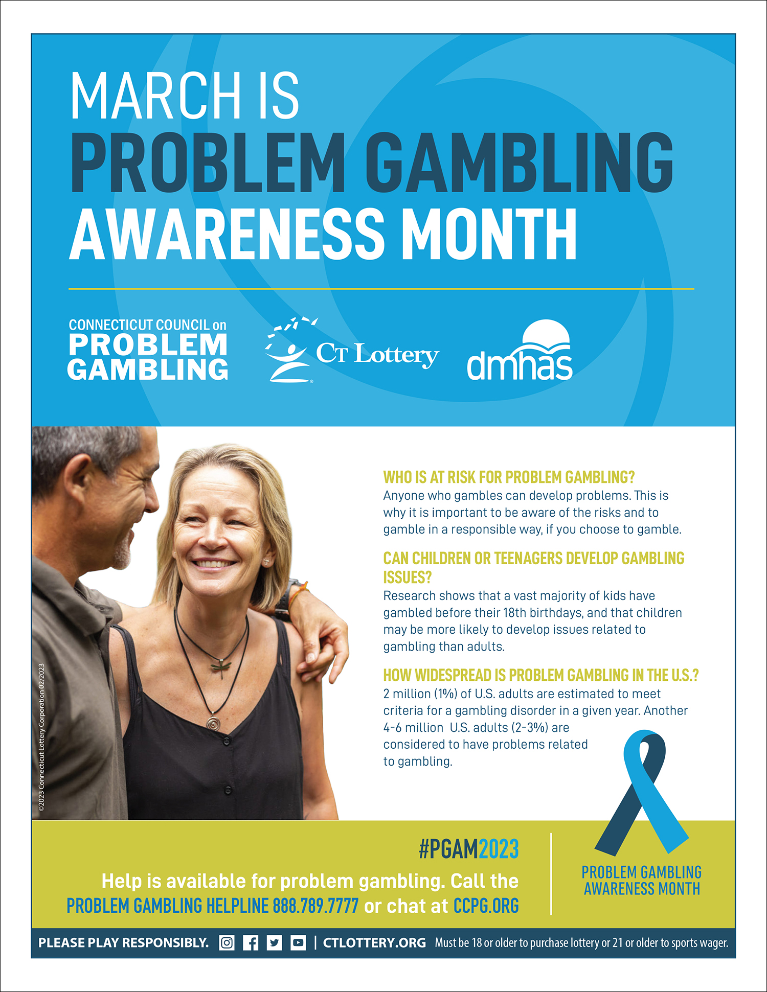 CT Lottery Official Web Site - Problem Gambling Awareness Month